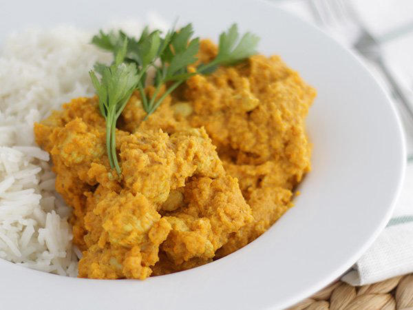 Chicken curry with coconut milk - video recipe!