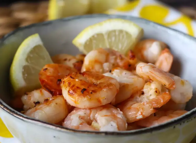 Crevettes cuites au air fryer, une recette simple et savoureuse