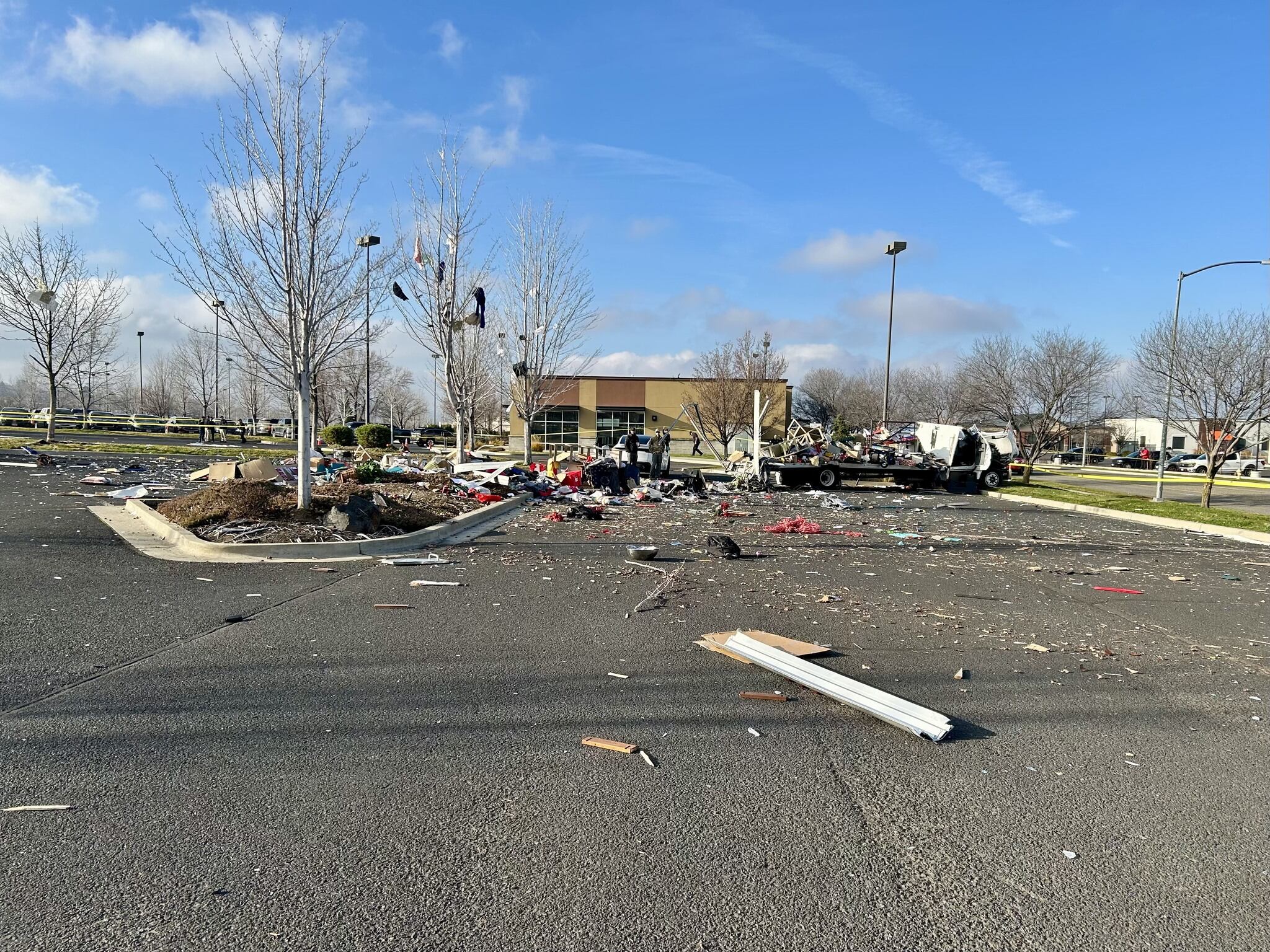 One person dies after rental truck explodes in Lewiston