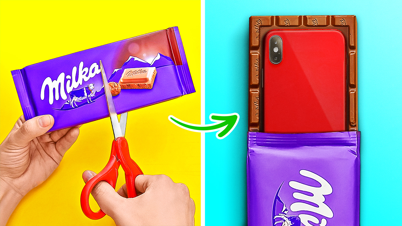 Sneaky candy hacks for fashion shows | Hilarious DIY snack ideas