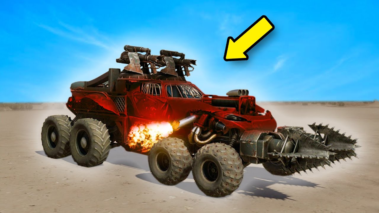 This game lets you build your own cars and battle them! | Crossout