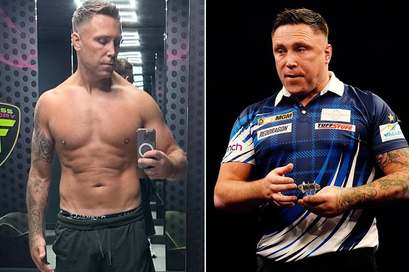 Gerwyn Price's incredible body transformation after darts star claimed ...