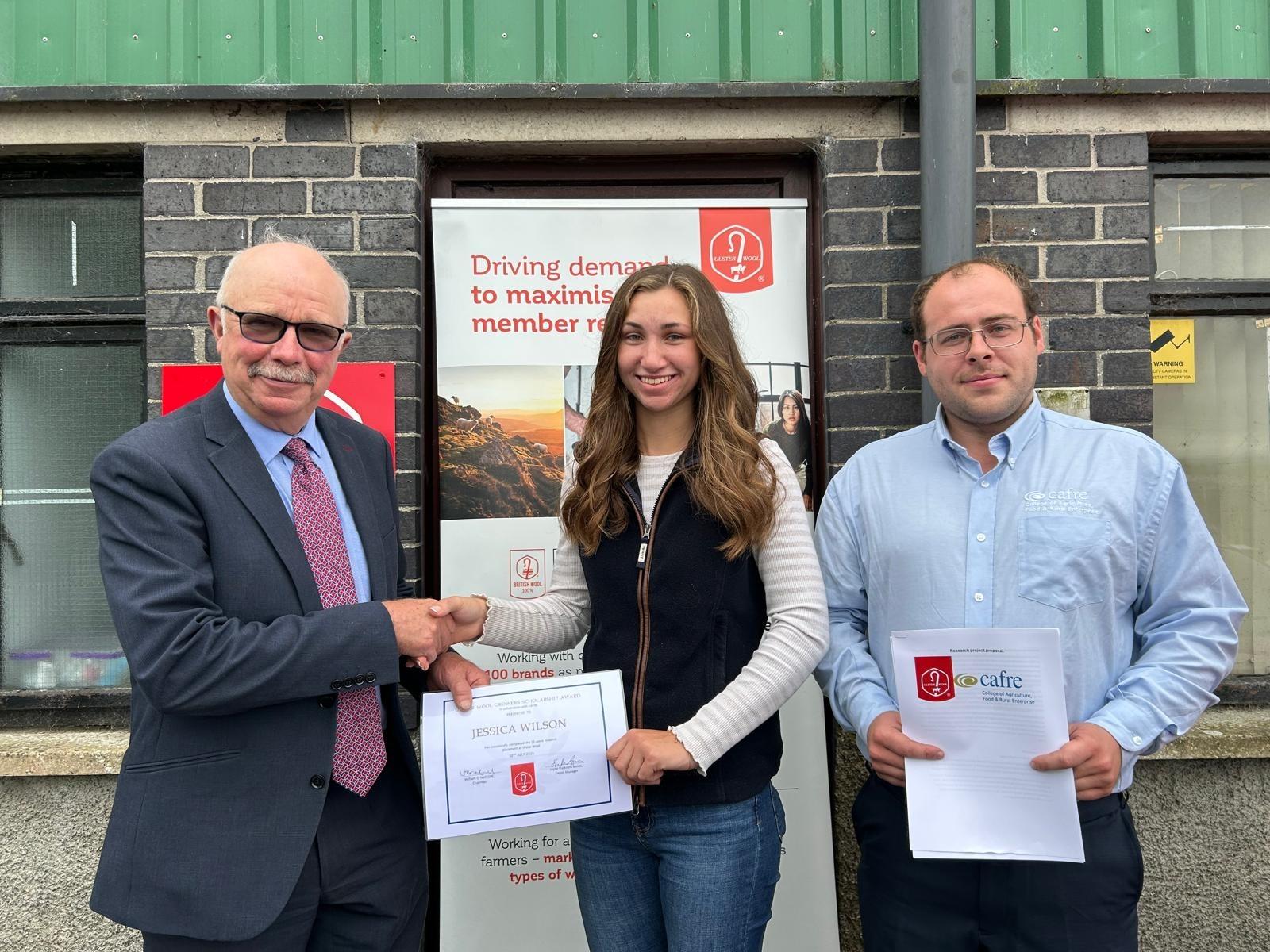Ulster Wool CAFRE scholarship concludes with first successful student ...