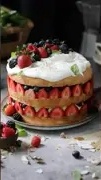Berry sponge cake recipe