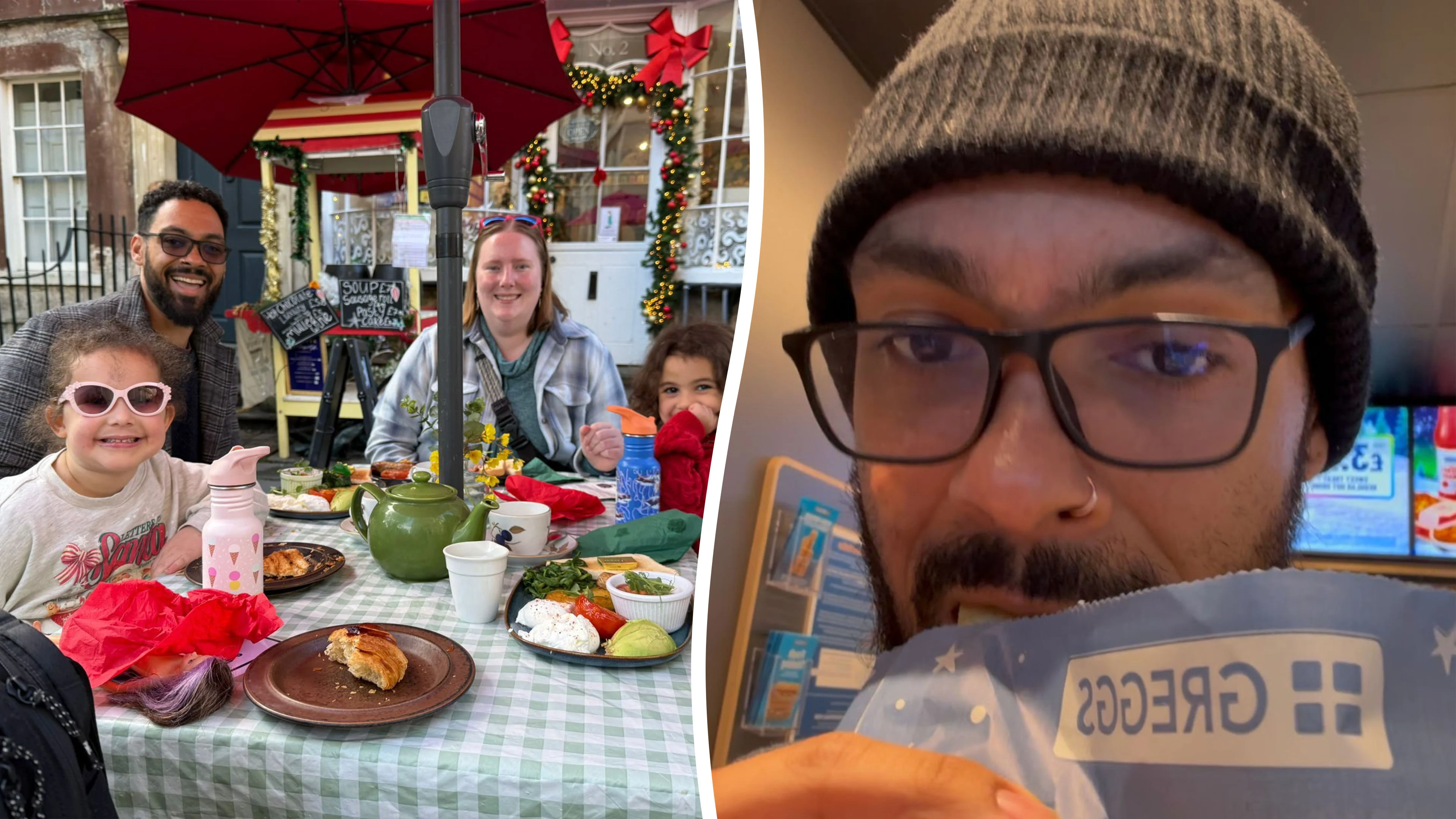 US dad visiting UK baffled by Brits obsession with Greggs and how ...