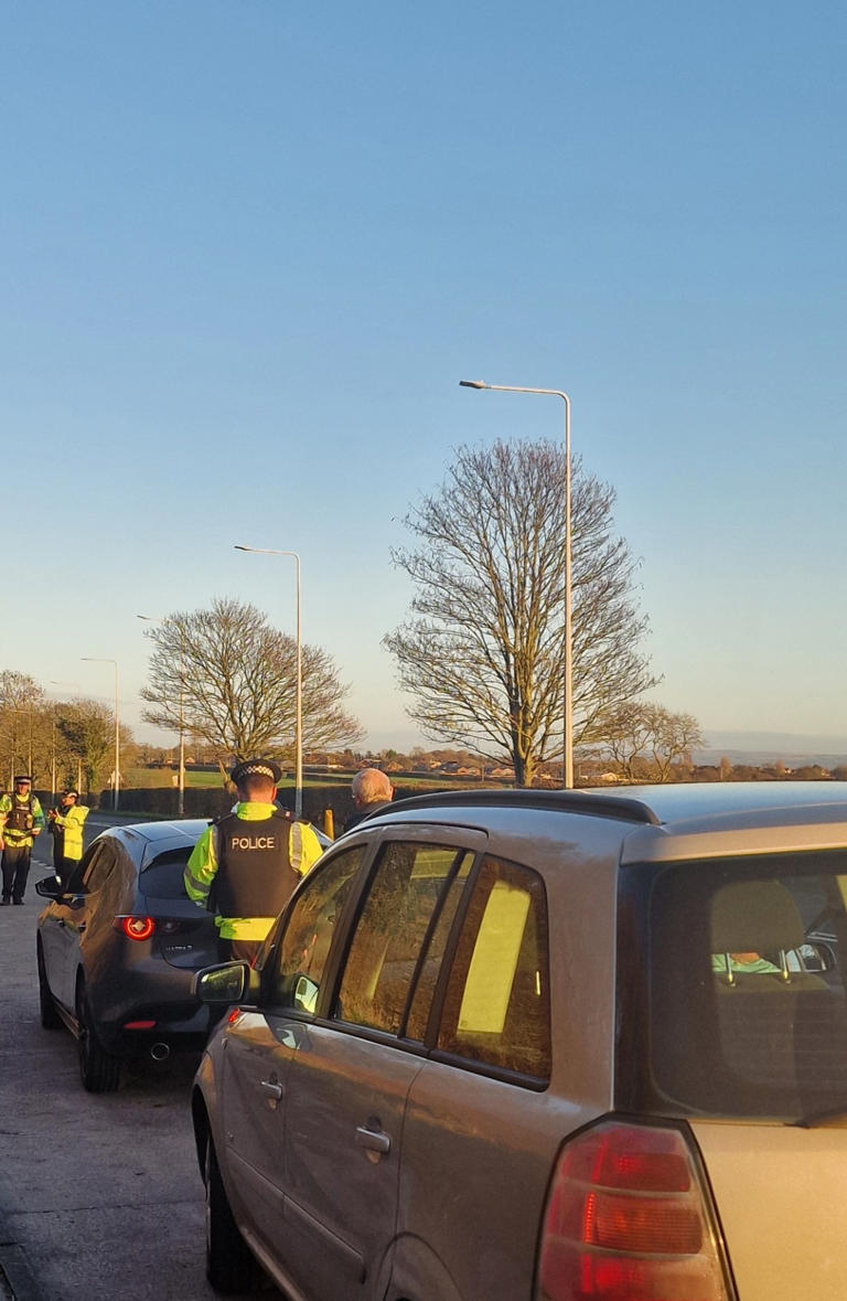 Drug driver arrested in Lytham after running red light in front of police