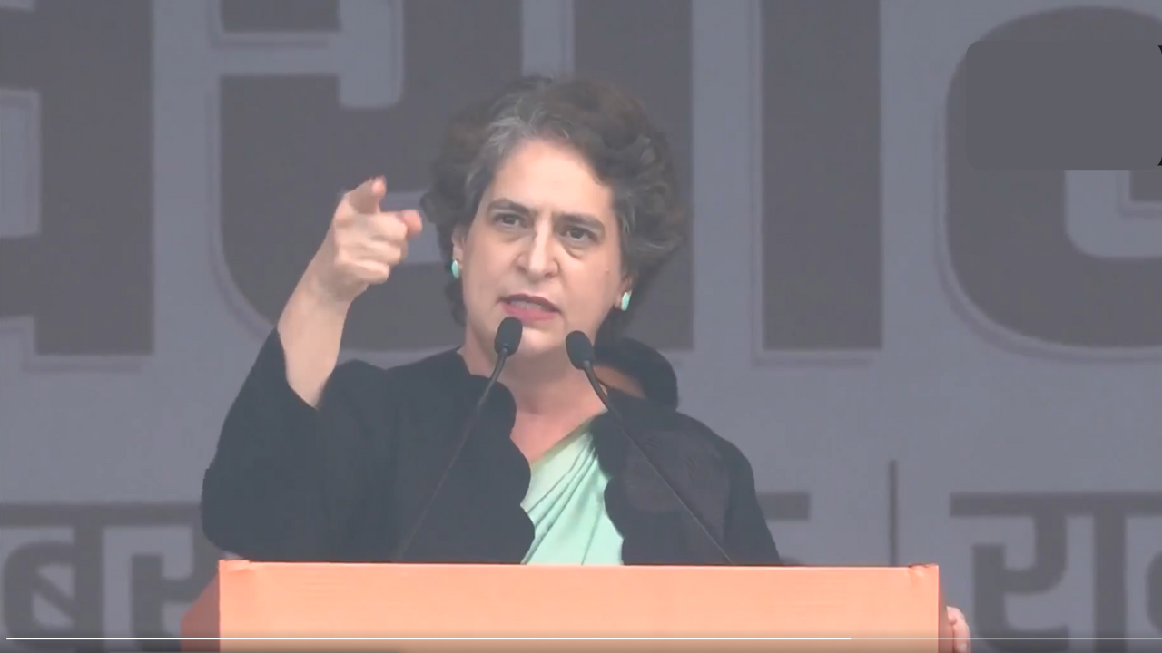 ‘Institutions being crushed’: Priyanka Gandhi hits out at BJP, EC over ...
