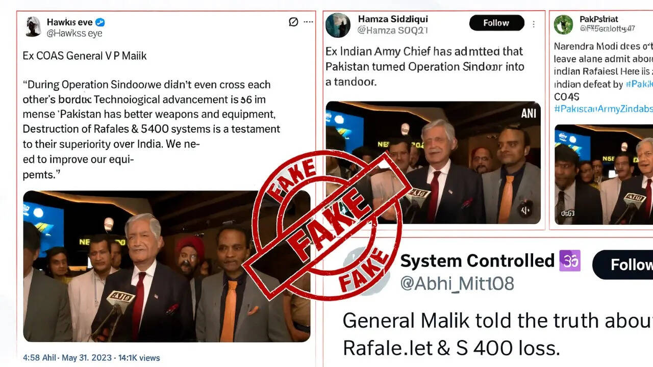 Fake alert: Did ex-Indian Army chief praise Pakistan, admit Rafale ...