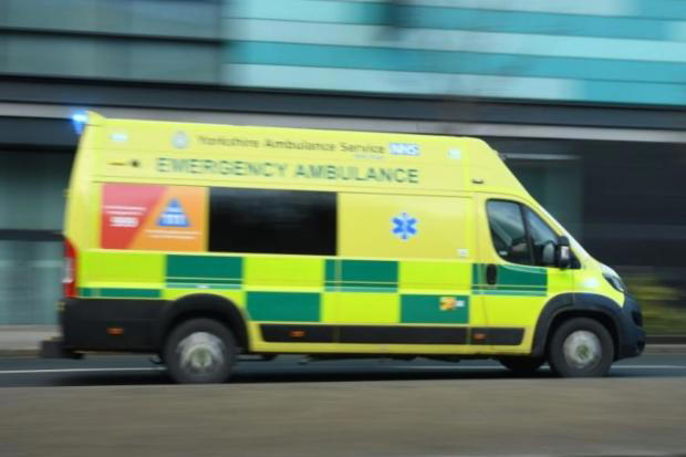 This is why emergency services were visible on Girlington Road yesterday