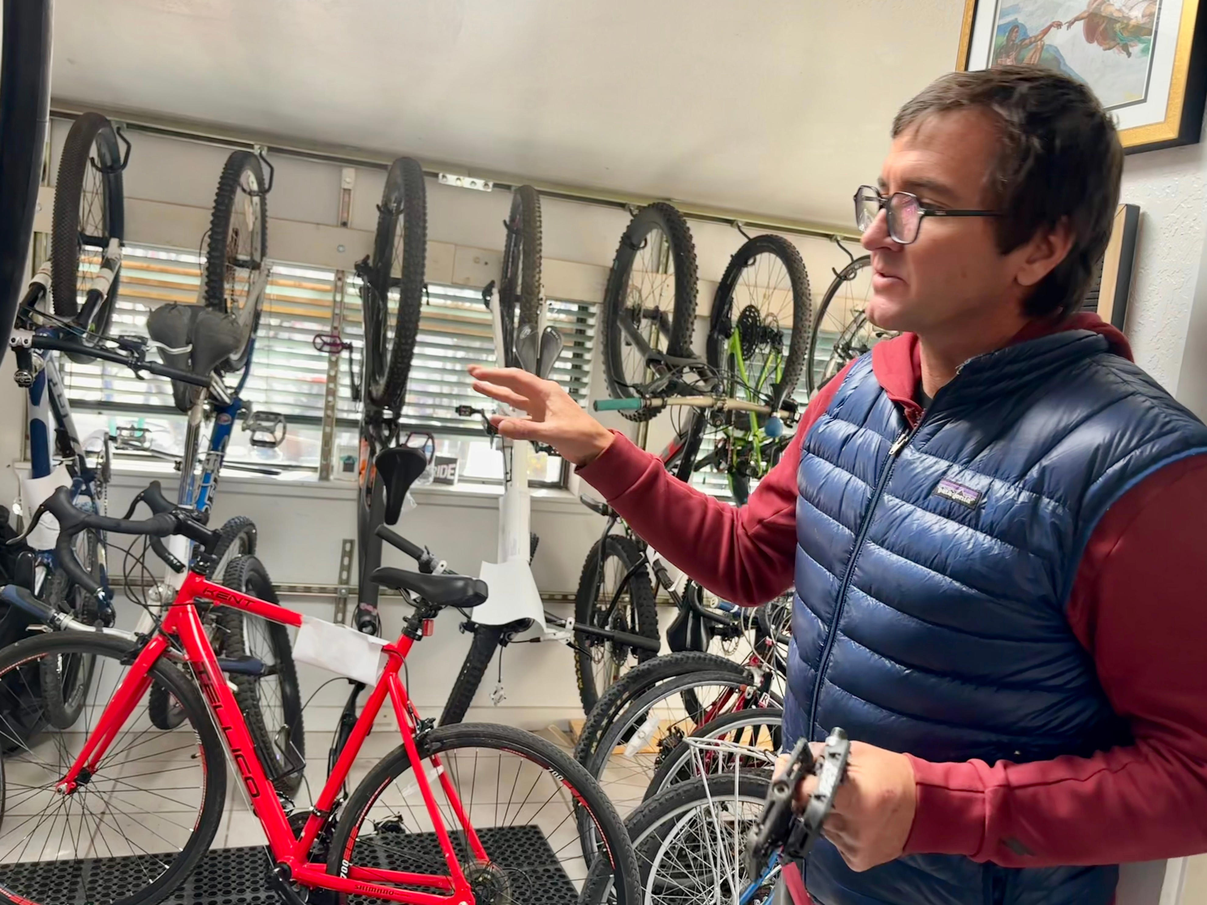 Schools, nonprofit give Navajo youth bicycles and a time and place to ride
