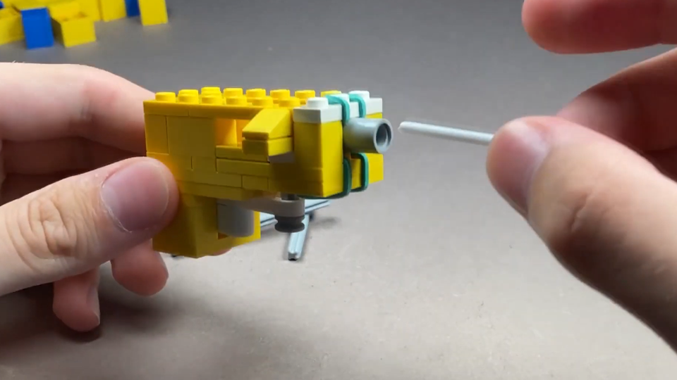 How to Make a LEGO Pistol Model?