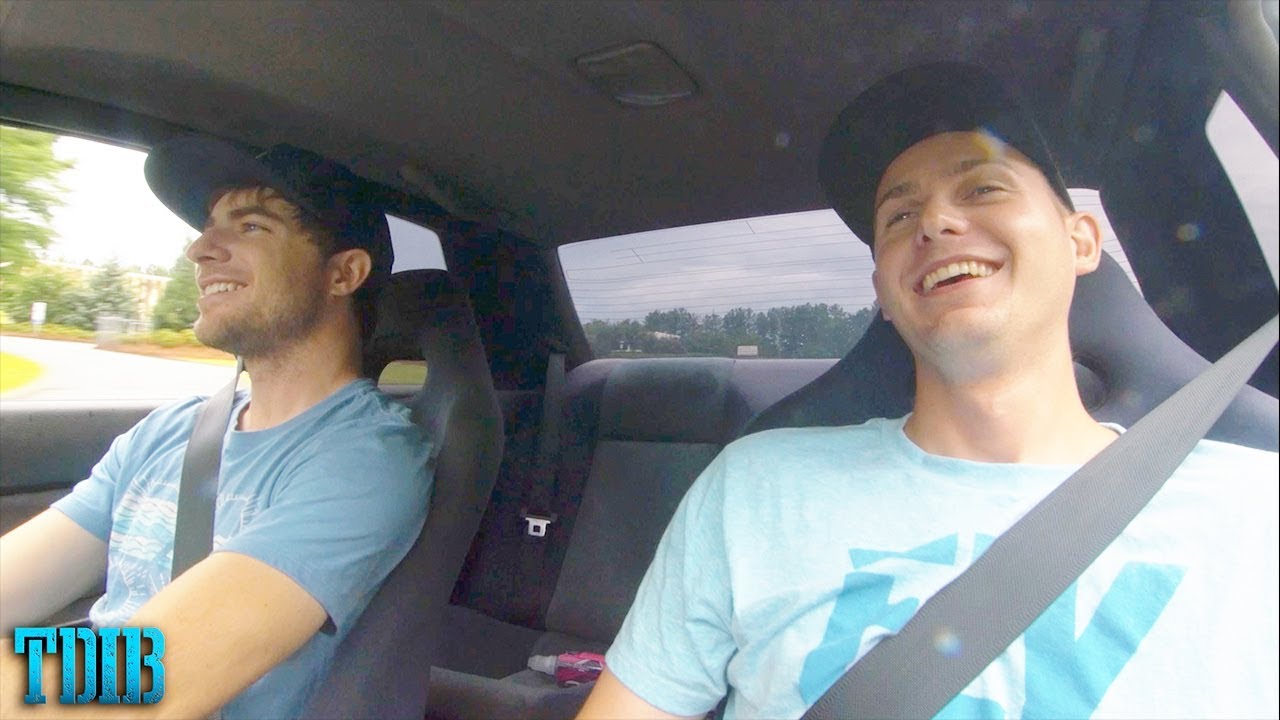 Driving around in a fake Nissan Skyline GTR :)