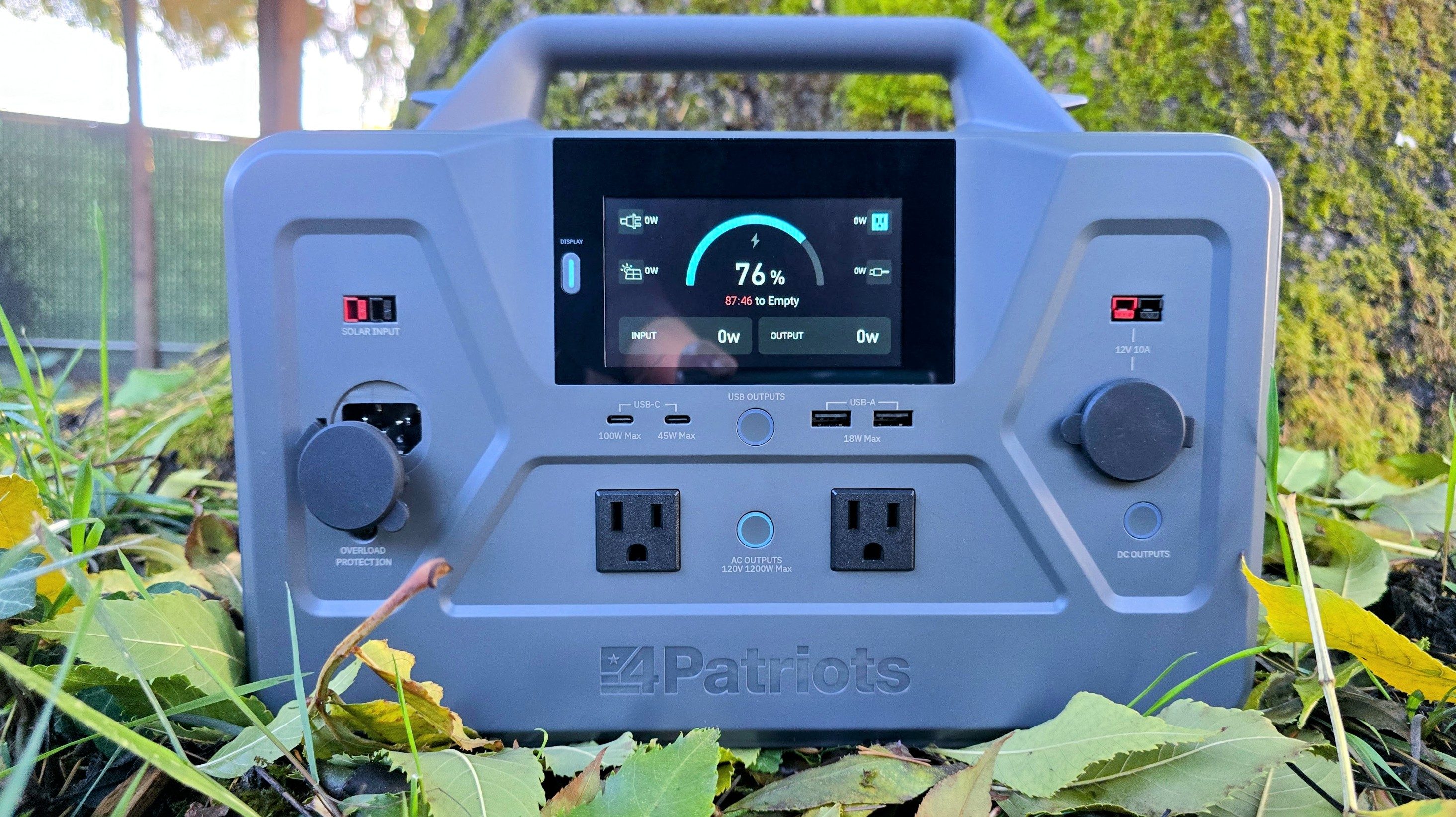 Patriot Power Generator 1200 makes off-grid camping and RV life a breeze