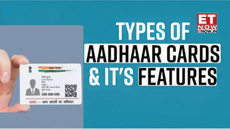 Aadhaar card types explained: Paper, PDF, app or plastic? Here's your ...