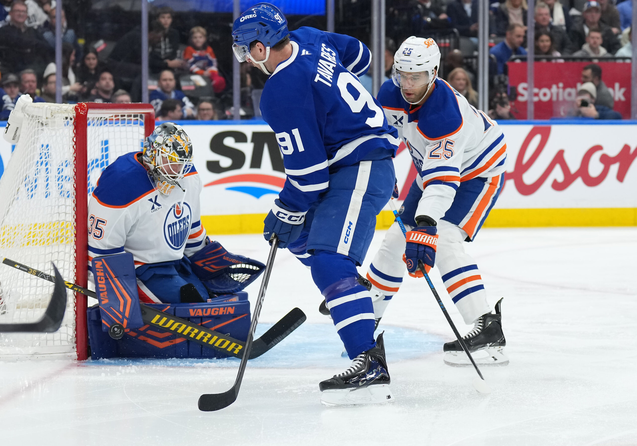 Oilers lay it on the line as McDavid, Draisaitl lift them over Leafs
