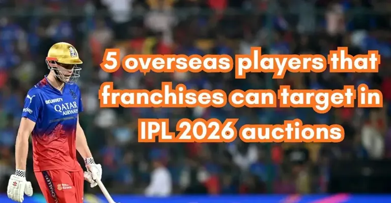 5 overseas players that franchises can target in IPL 2026 auction ft ...