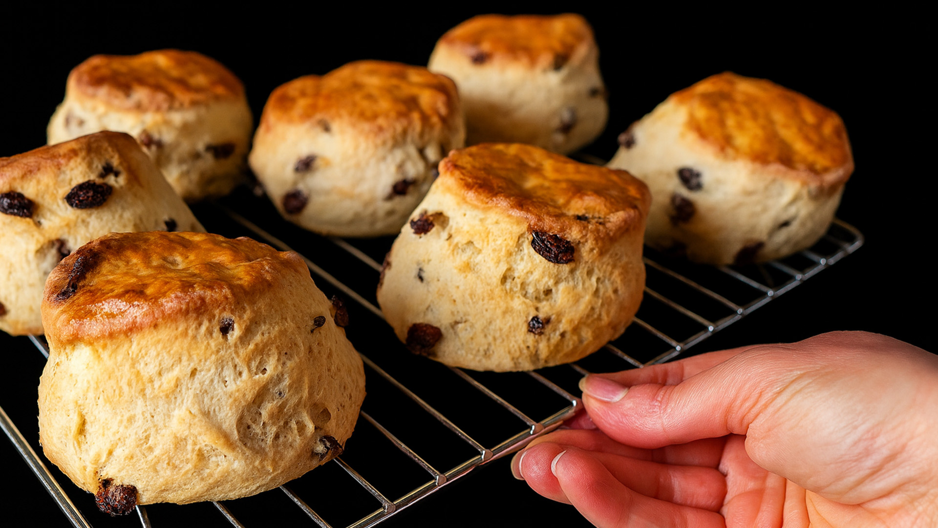 Easy raisin scones classic British tea treat
