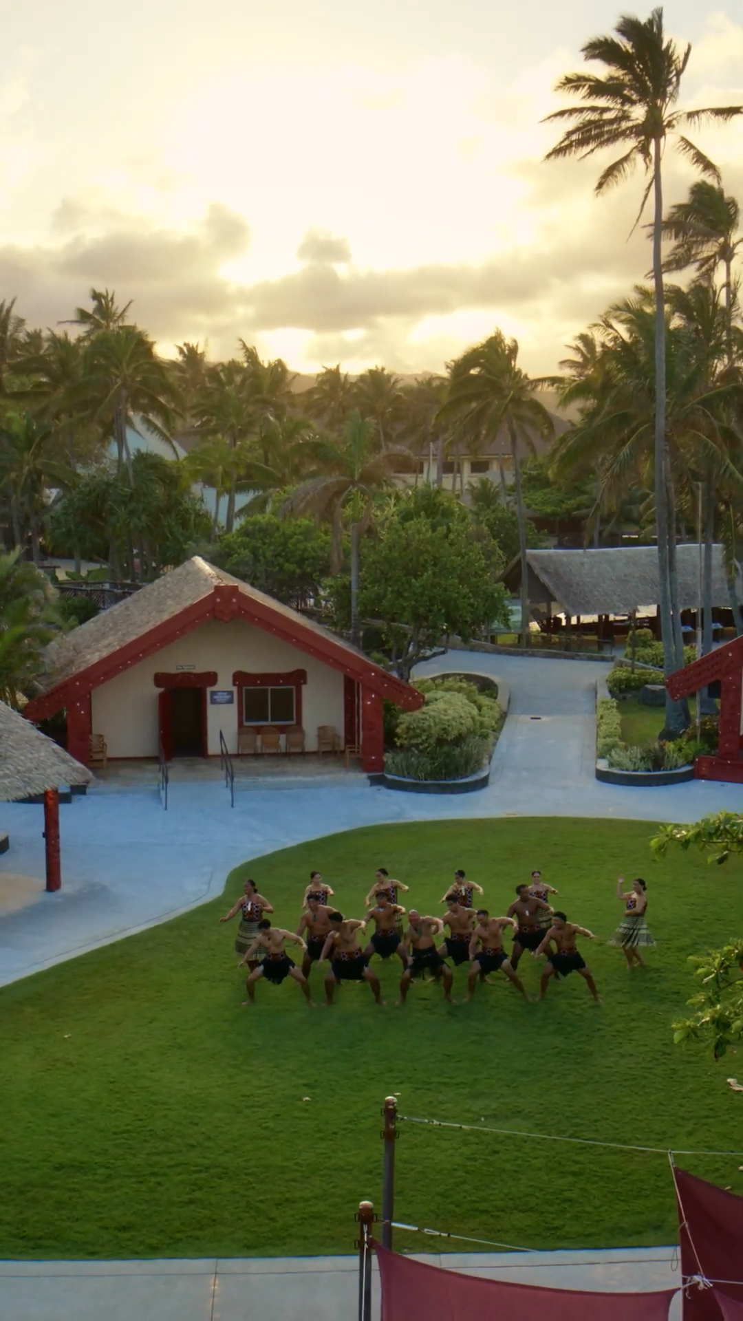 Watching the haka performed in Hawaii