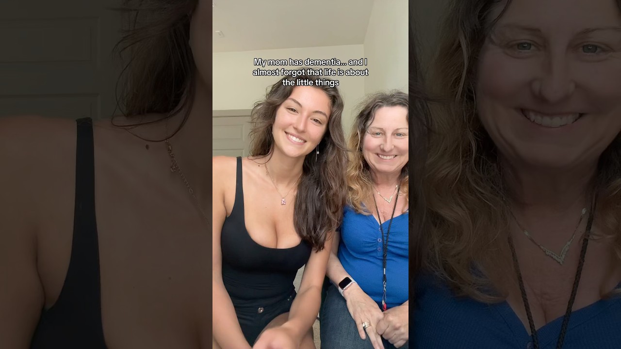 Model honors mother with dementia in touching moment