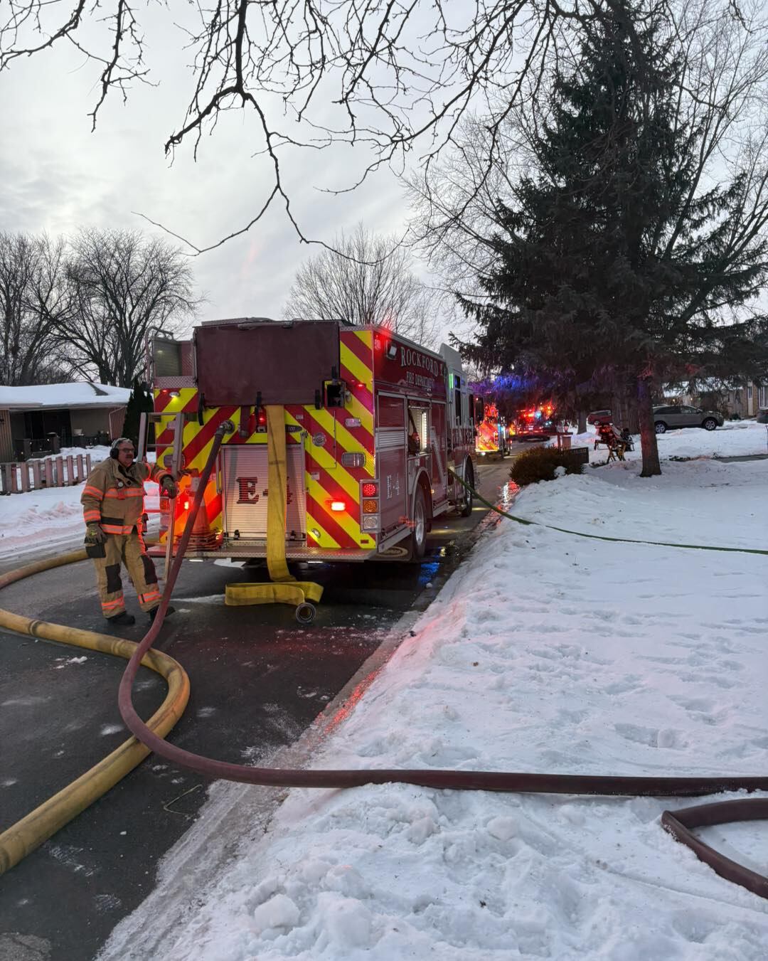 Residents displaced after bathroom fan overheats, causes house fire