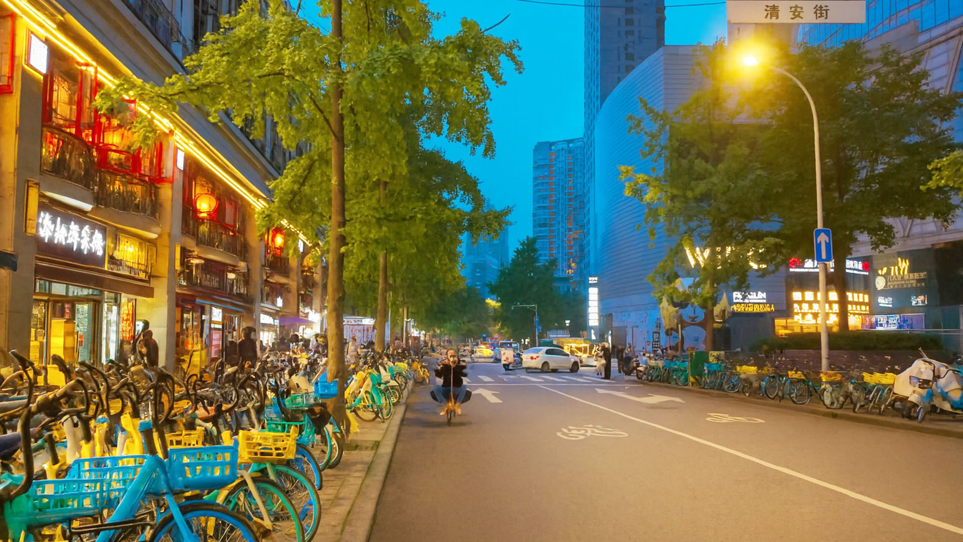 Les soirées à Chengdu, c’est unique