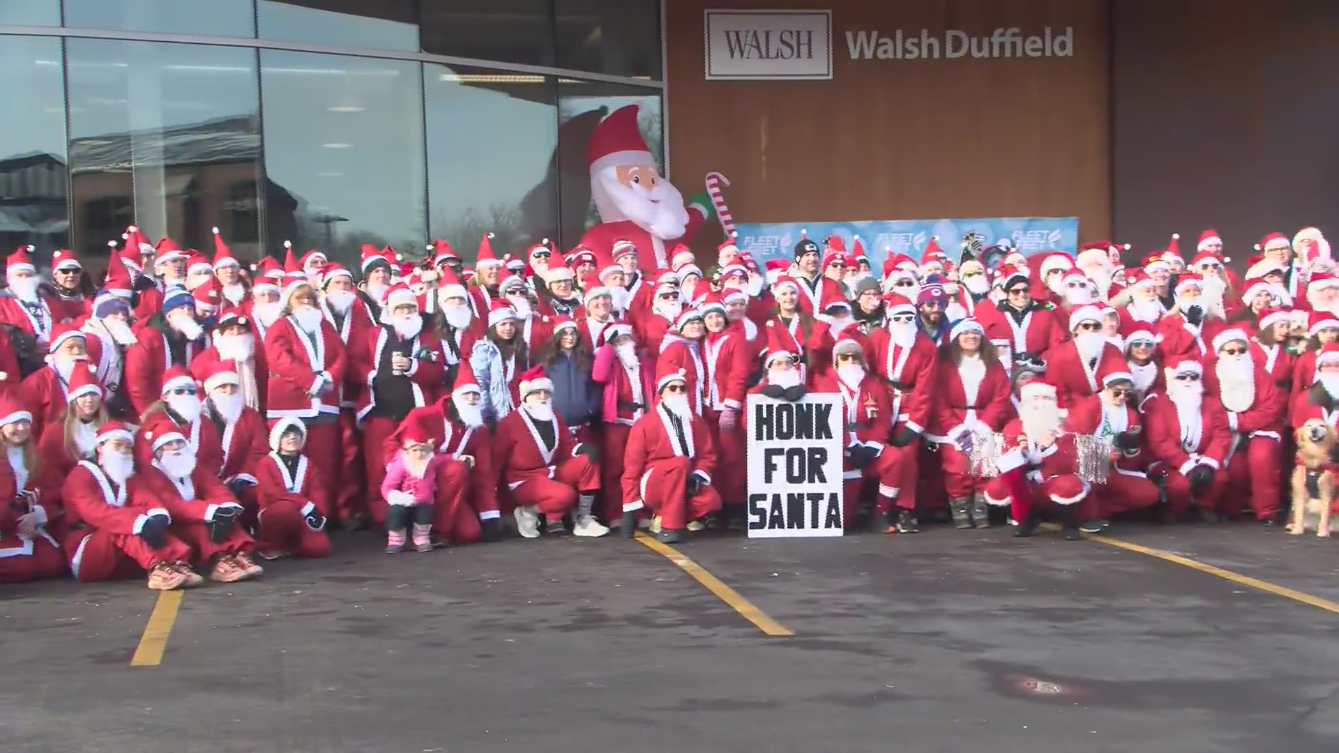 Santa stampede 2025
