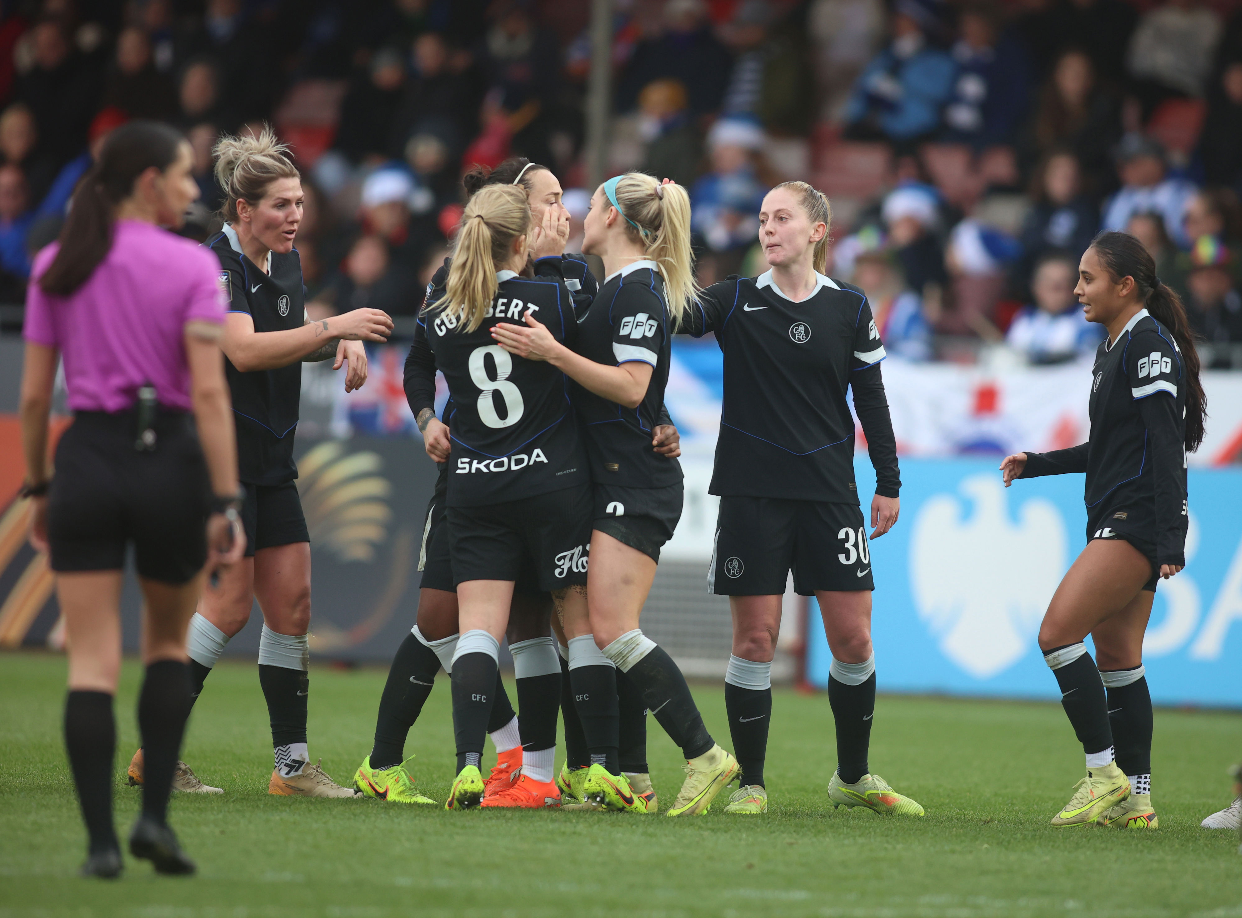 Sandy Baltimore strike sets Chelsea on their way to 3-0 win at Brighton