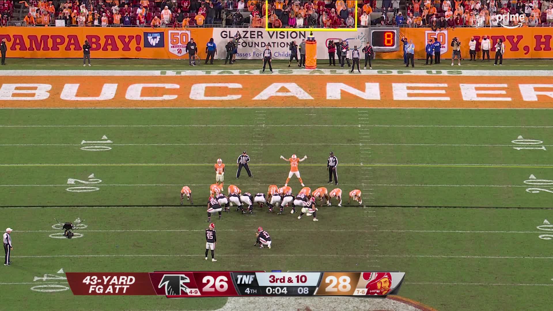 Can't-miss play: Walk-off field goal! Zane Gonzalez's 43-yard kick ...