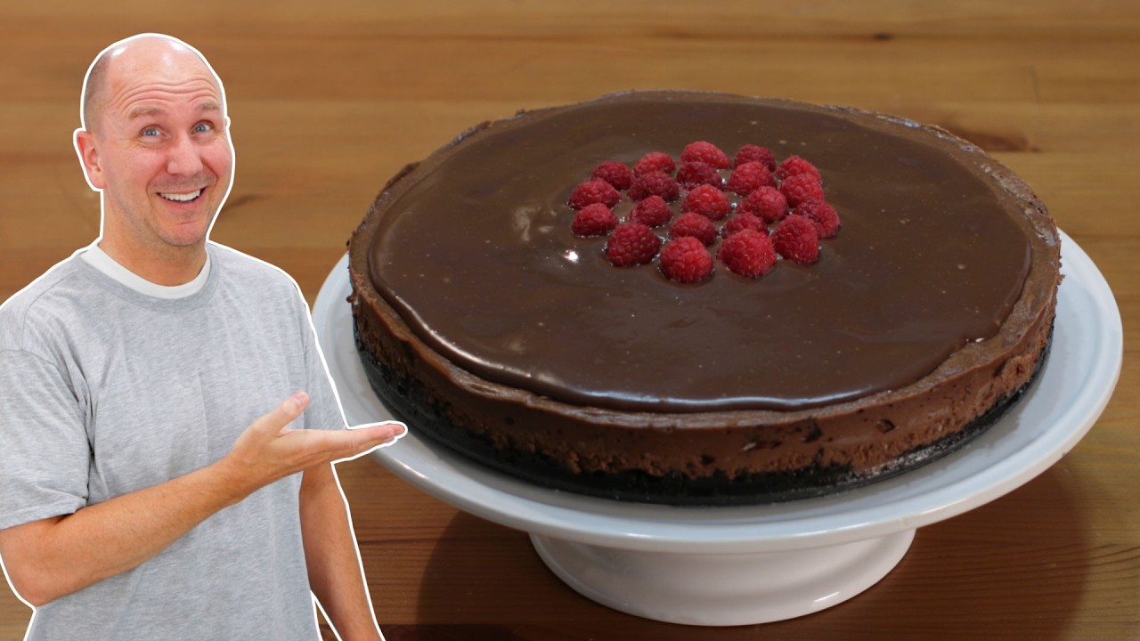 Chocolate cheesecake