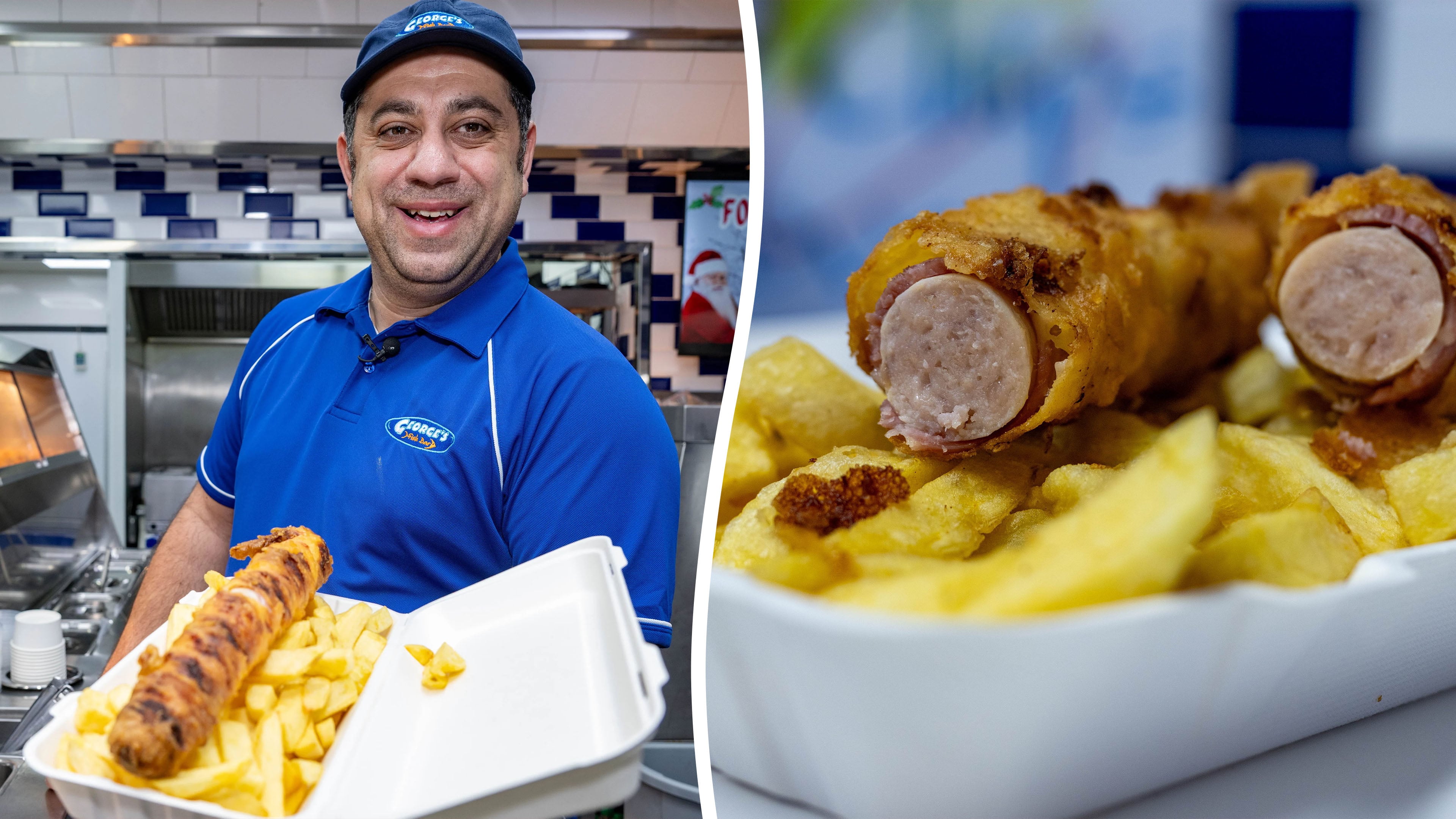 Chippy creates giant foot-long pigs in blankets - which are 1,115 ...