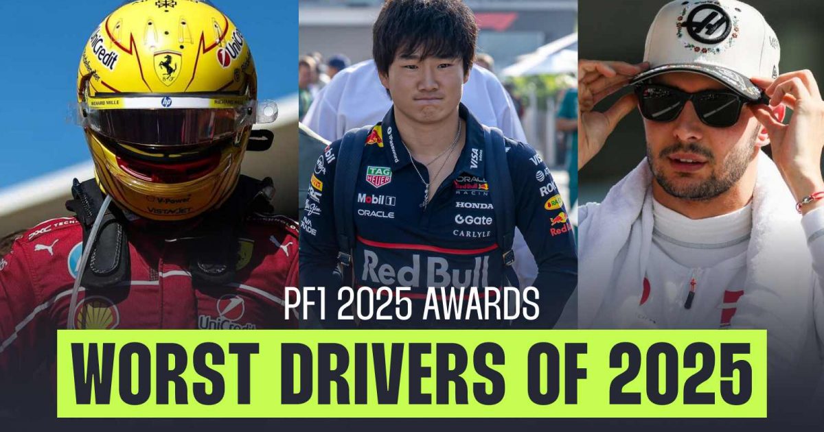 PlanetF1.com 2025 awards: Worst driver of the year