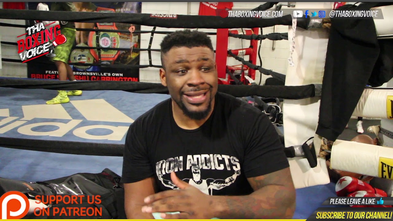 🚨Crazy big baby Jarrell Miller goes all the way in on Joshua, Whyte ...