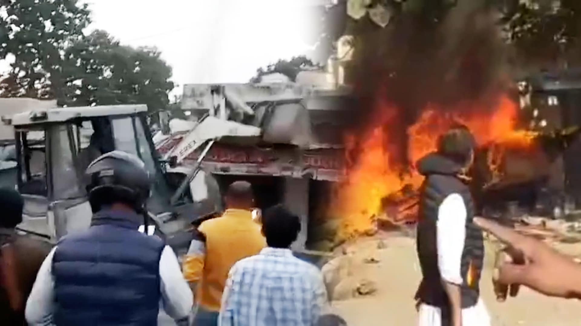 Protests turn violent after stabbing in Uttarakhand's Khatima