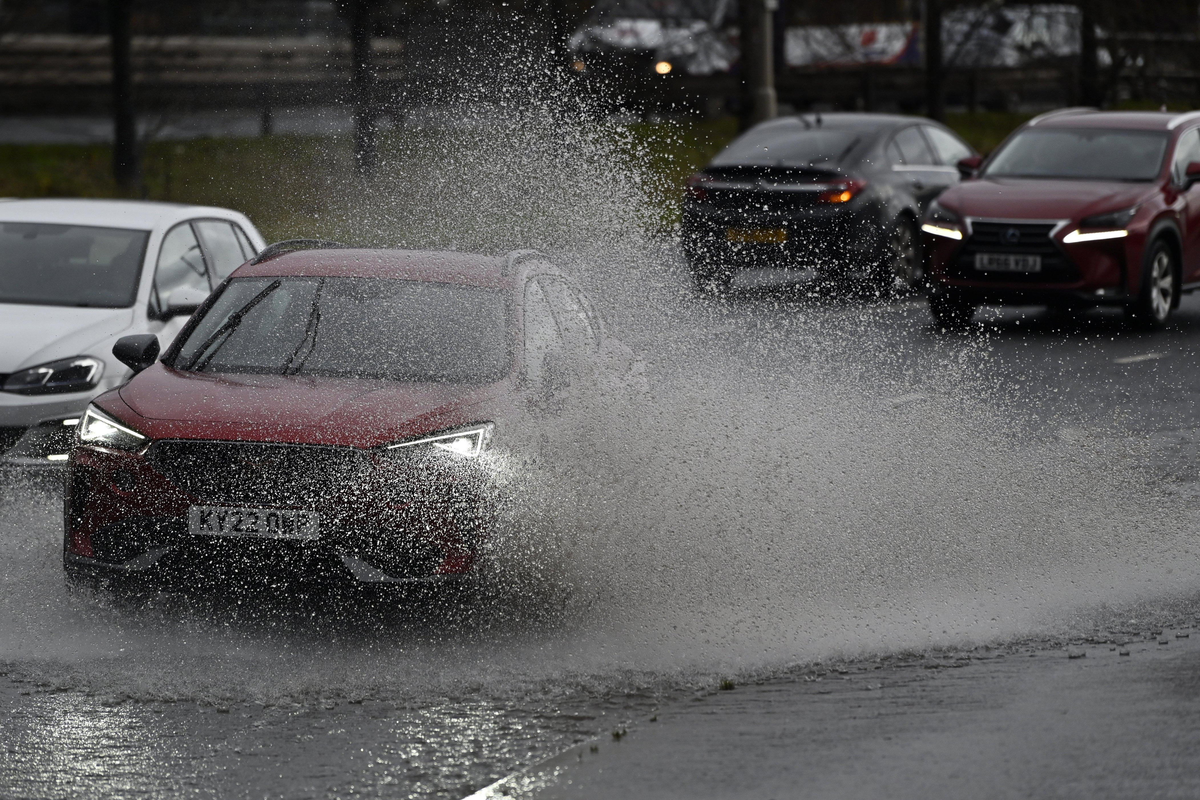 Amber weather warning in force for parts of Scotland as heavy rain ...