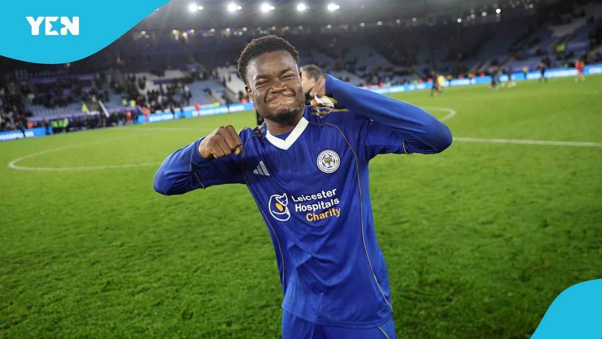 Fatawu Issahaku's stunning 65-yard goal for Leicester wins the heart of ...
