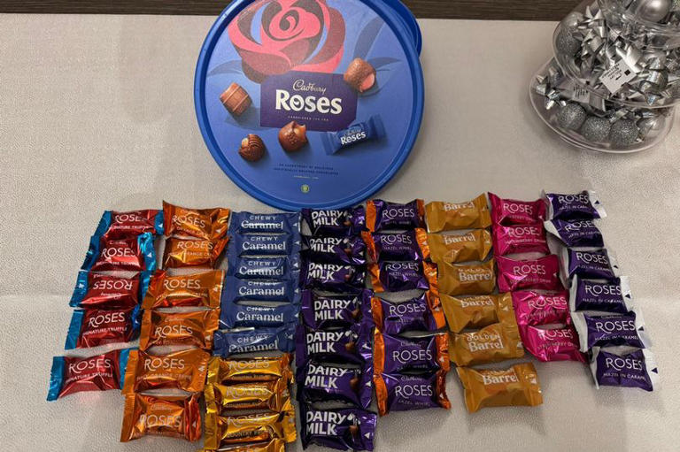 I counted and compared £7 tubs of Quality Street, Celebrations, Heroes ...