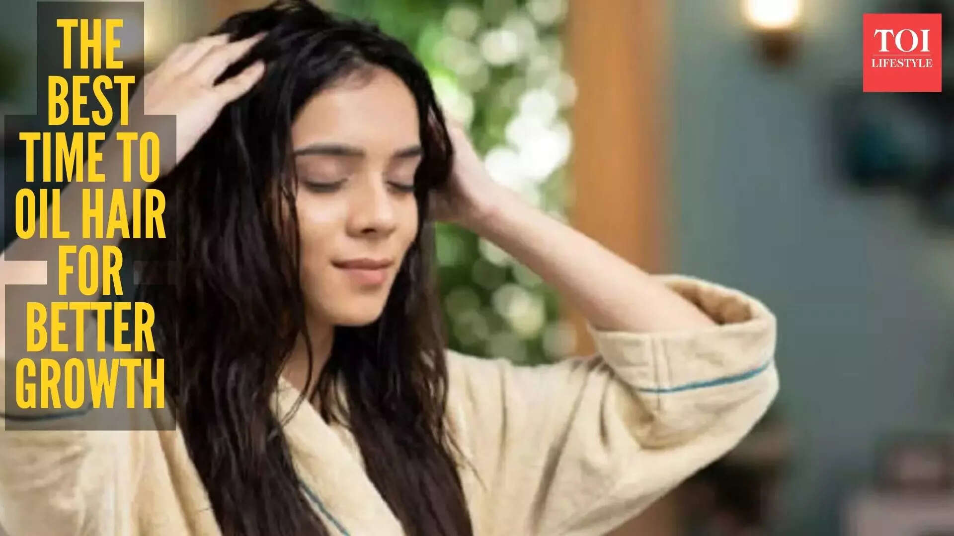 Morning vs night: Which is the best time to oil hair for hair growth?