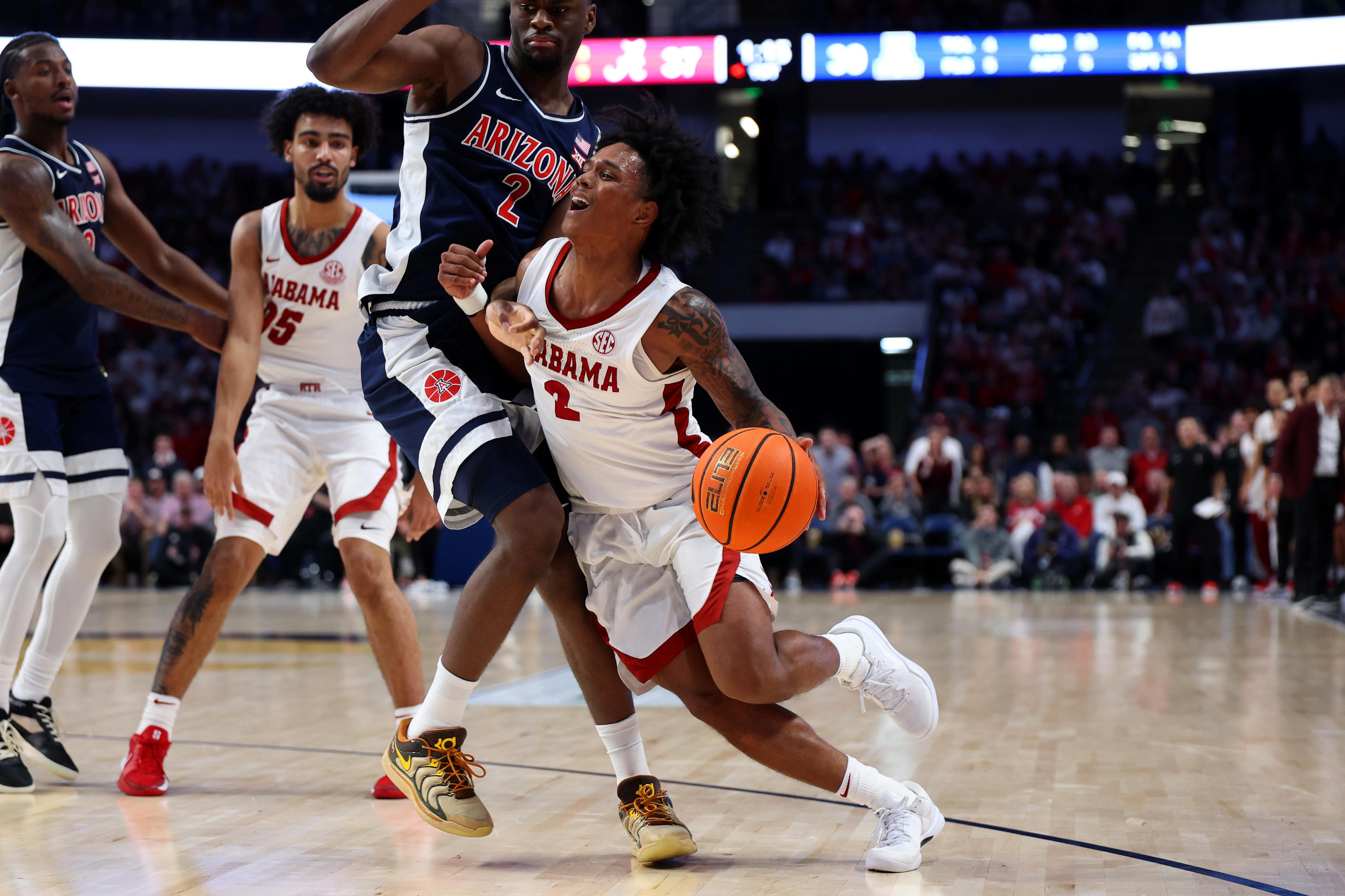 Alabama basketball injury update after wrist 'obviously' bothered Aden ...