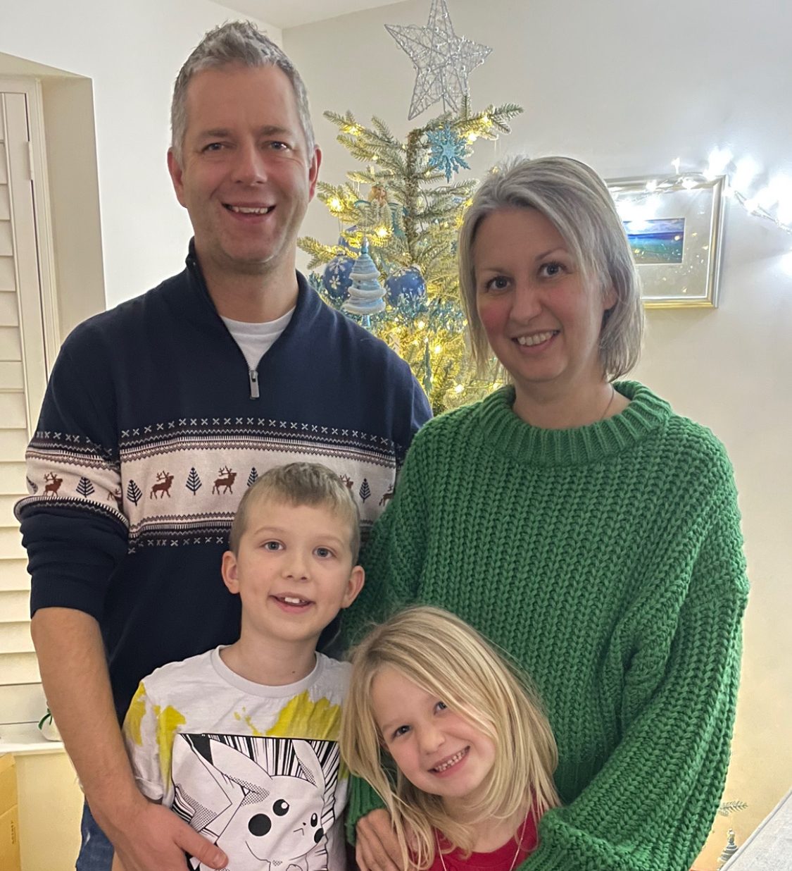 Father's festive grief amid wife's battle with cancer