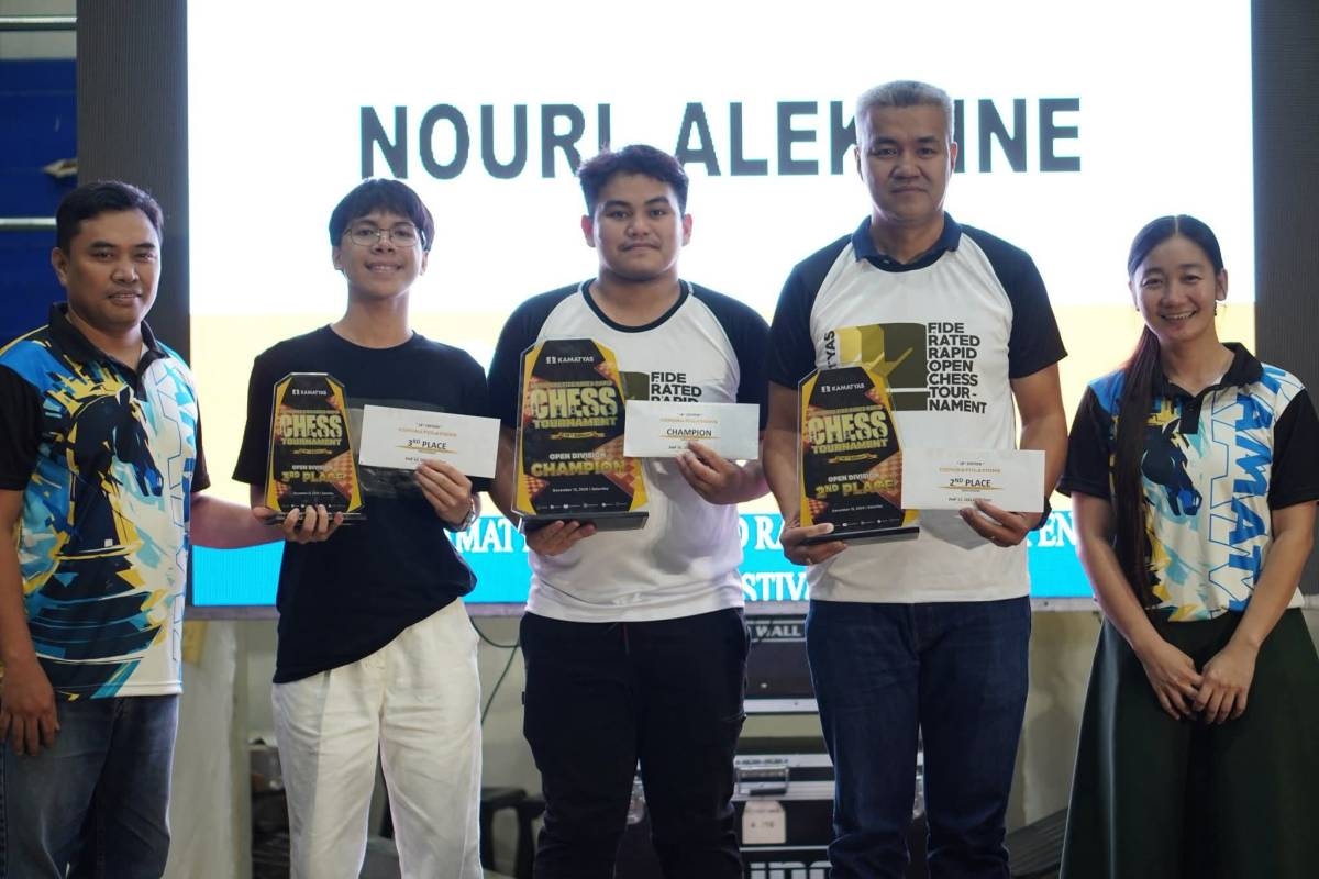 FM Nouri tops Kamatyas chess tournament