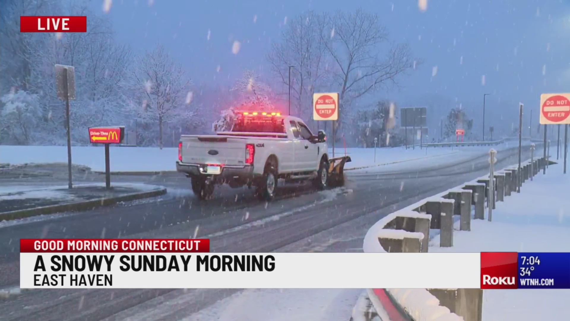 How will the snow impact your commute in Connecticut?