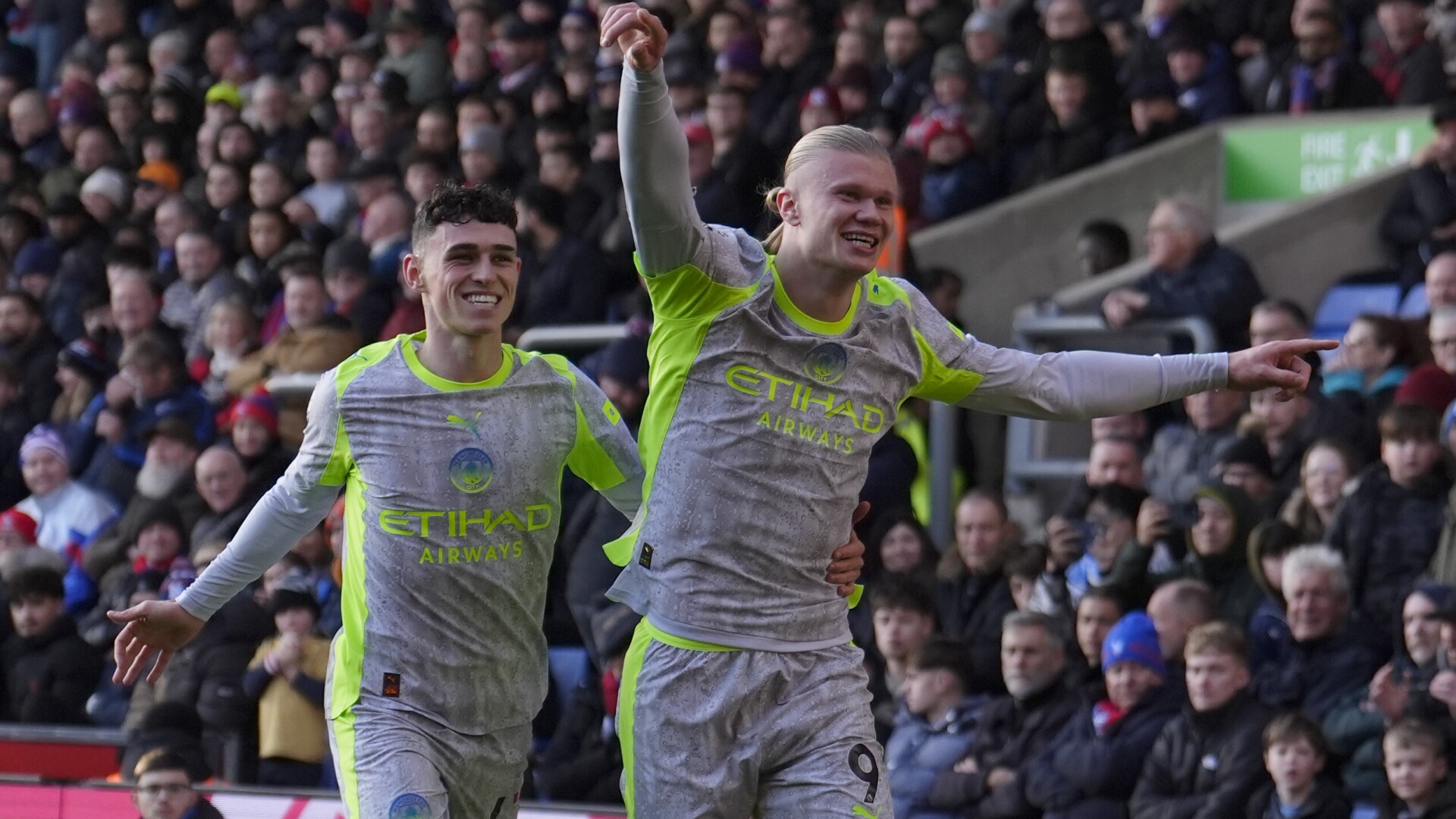 Crystal Palace 0-3 Man City: Haaland, Foden keep the goal party going