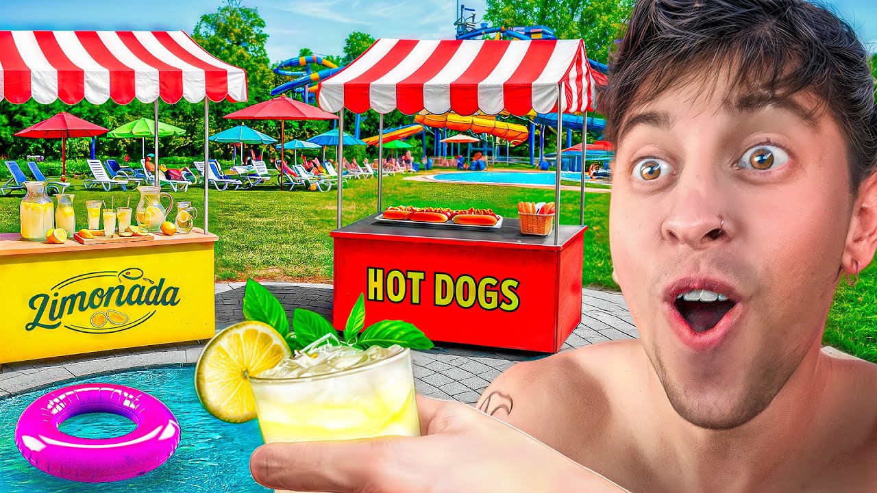 Tenemos limonadas y hot dogs 😁 | Waterpark Simulator #2