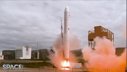 Repurposed ICBM launched secret US spy satellites from California