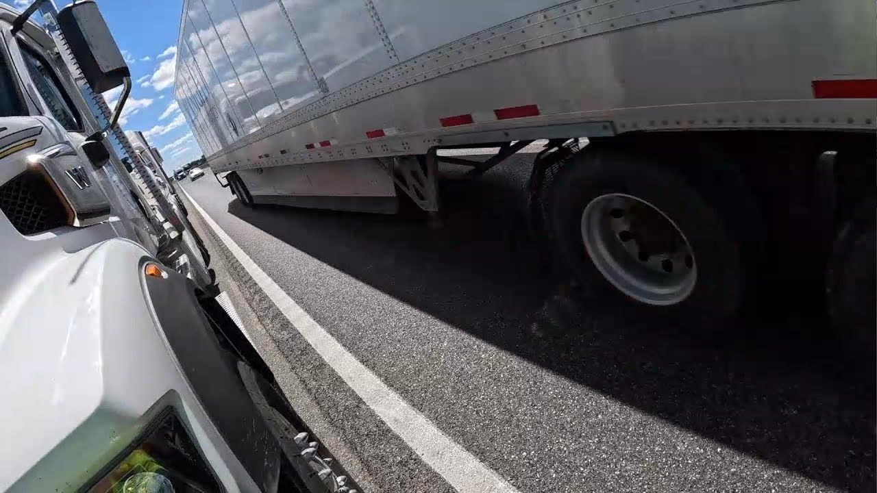 Highway mayhem throwback: Truck towed to safety