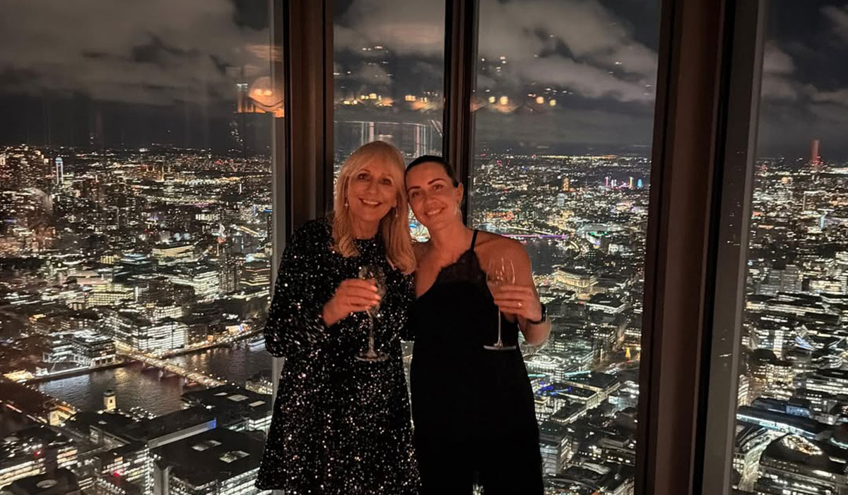 Miriam O'Callaghan opts for glitz on glam night out with daughter in London
