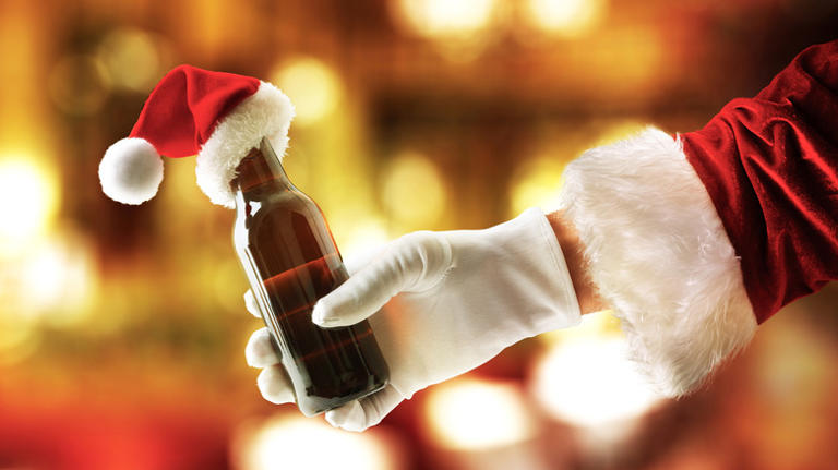 Forget the milk: Santa gets a pint of this iconic beer when he lands in ...
