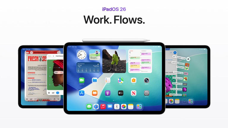 New software is rolling out for iPads with the iPadOS 26.2 update – and ...