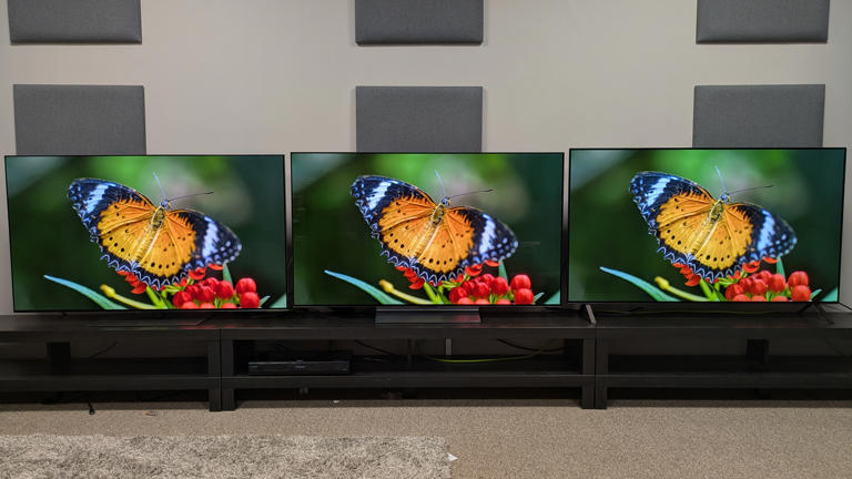 I tested three 2025 LG OLED TVs side-by-side and there's one model that ...