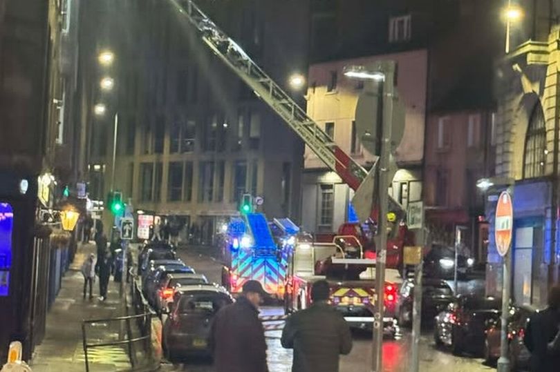 Edinburgh fire crews called to city centre street after incident in ...